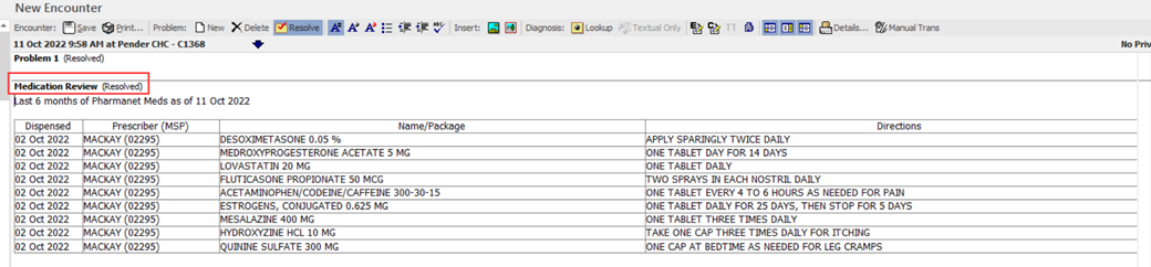 Best Possible Medication History (BPMH) Tool: meds\ Typing Template ...