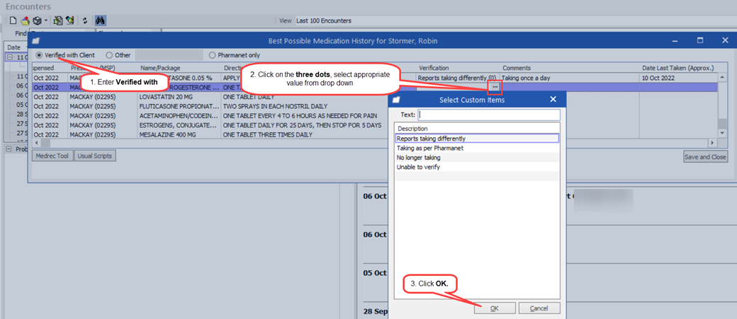 Best Possible Medication History (BPMH) Tool: meds\ Typing Template ...