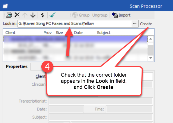 Scan Processor – Profile EMR User Help