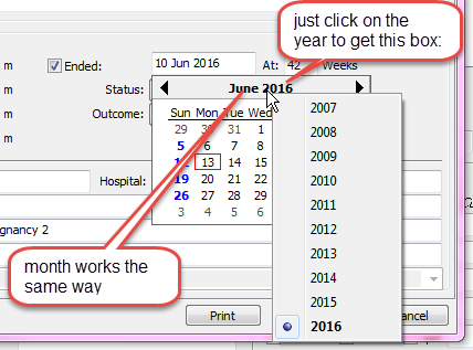 Antenatal Form – Profile EMR User Help