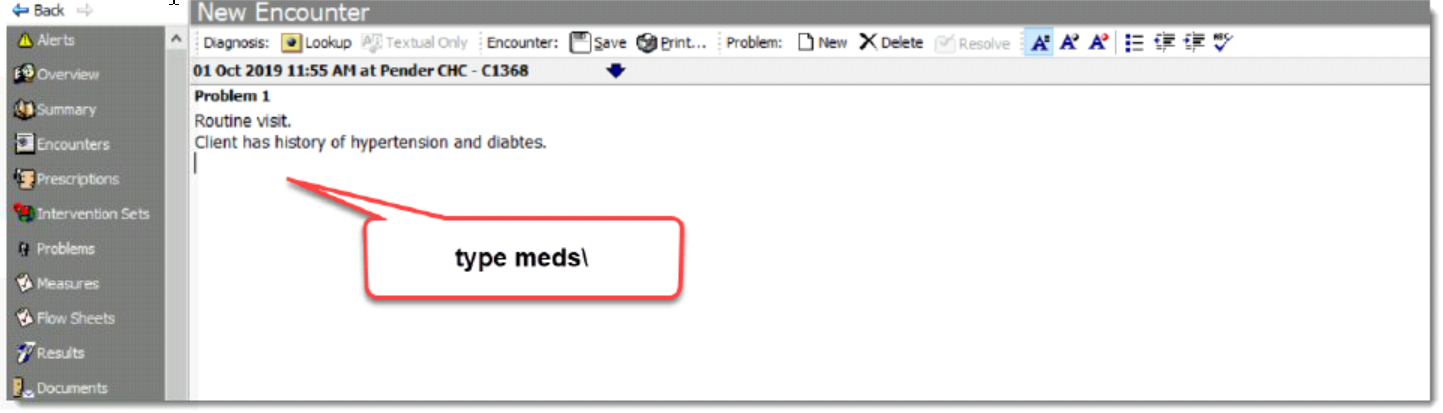 Best Possible Medication History (BPMH) Tool: meds\ Typing Template ...