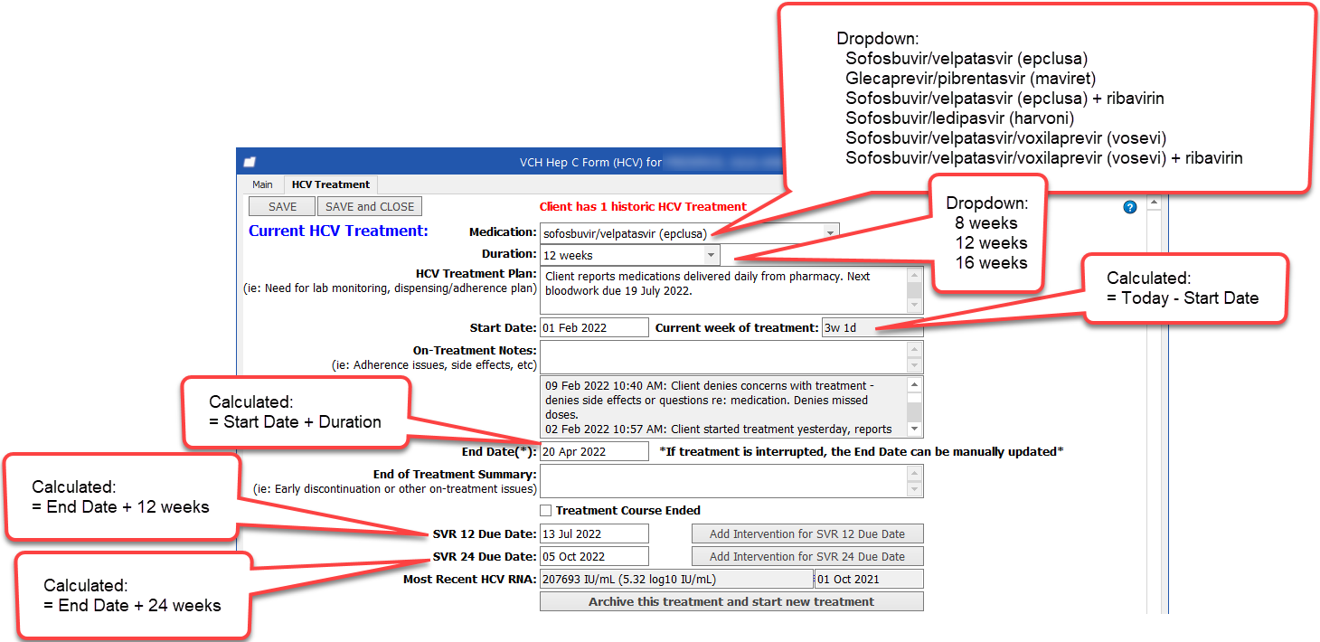 Hep C (HCV) Form – Profile EMR User Help