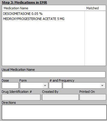 Medication Reconciliation (Med Rec) Tool – Profile EMR User Help