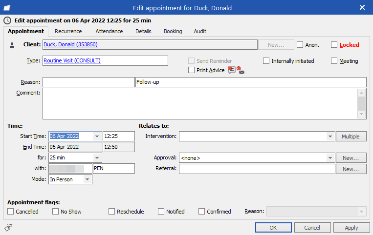 Manage Appointments in Profile EMR (for Admin) – Profile EMR User Help