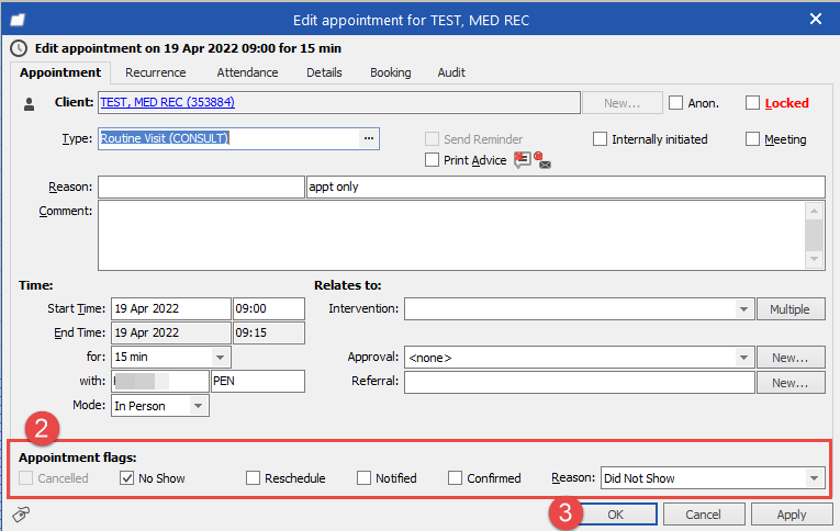 Manage Appointments in Profile EMR (for Admin) – Profile EMR User Help
