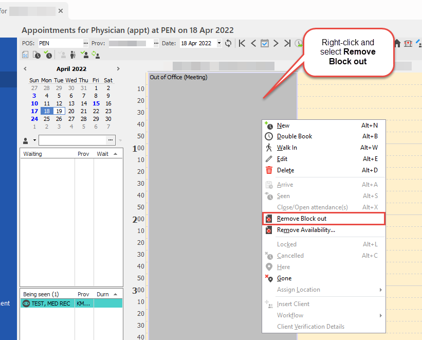 Manage Appointments in Profile EMR (for Admin) – Profile EMR User Help