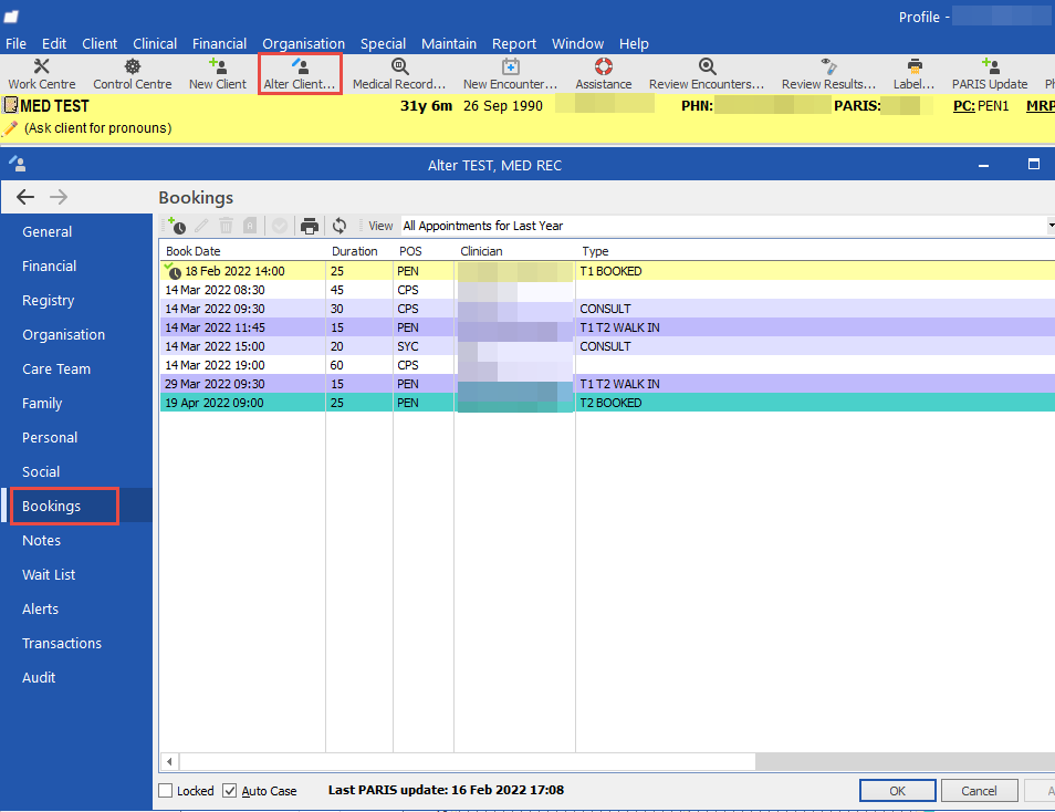 Manage Appointments in Profile EMR (for Admin) – Profile EMR User Help